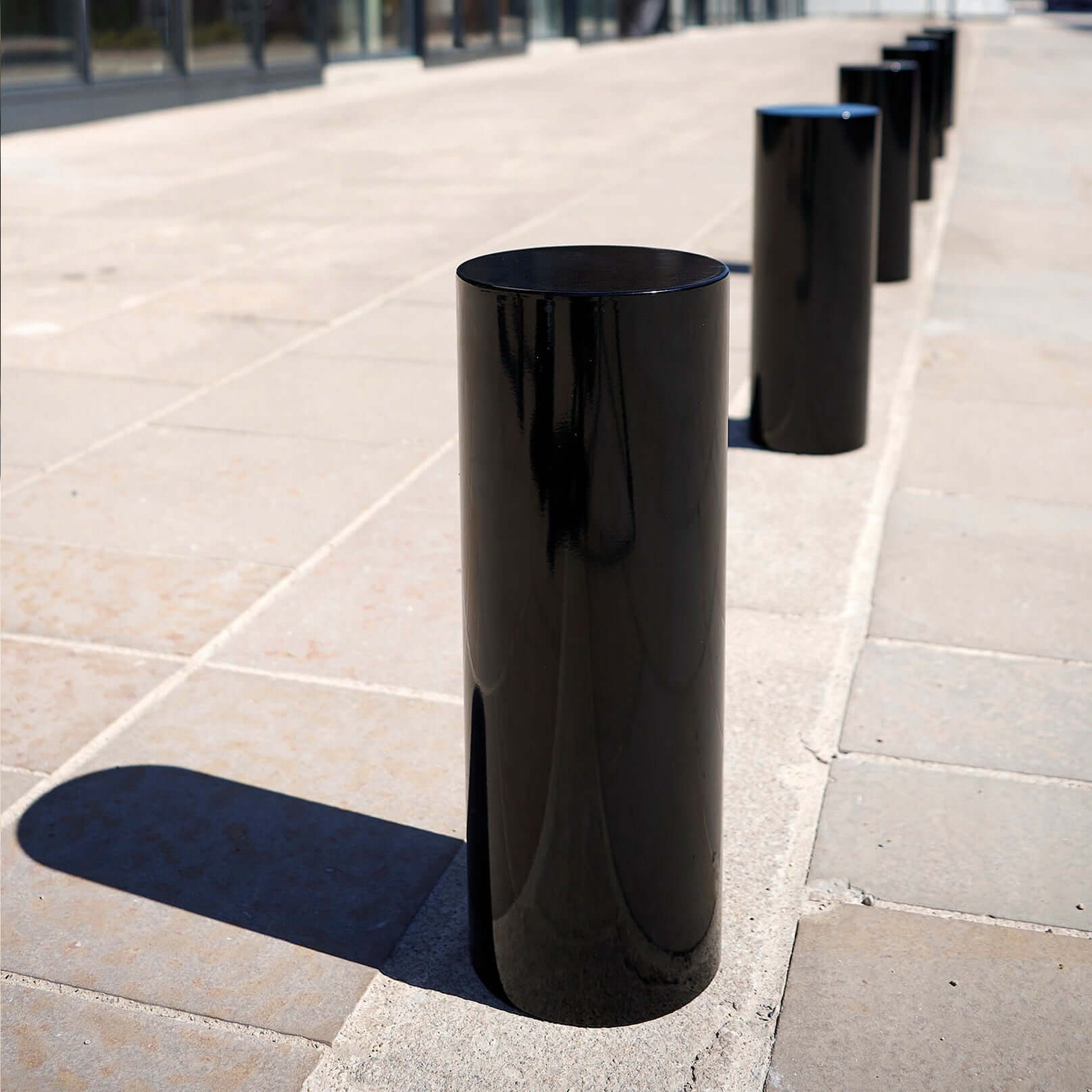 Large Heavy Duty Steel Bollards for Access Restriction – Cityscape Direct