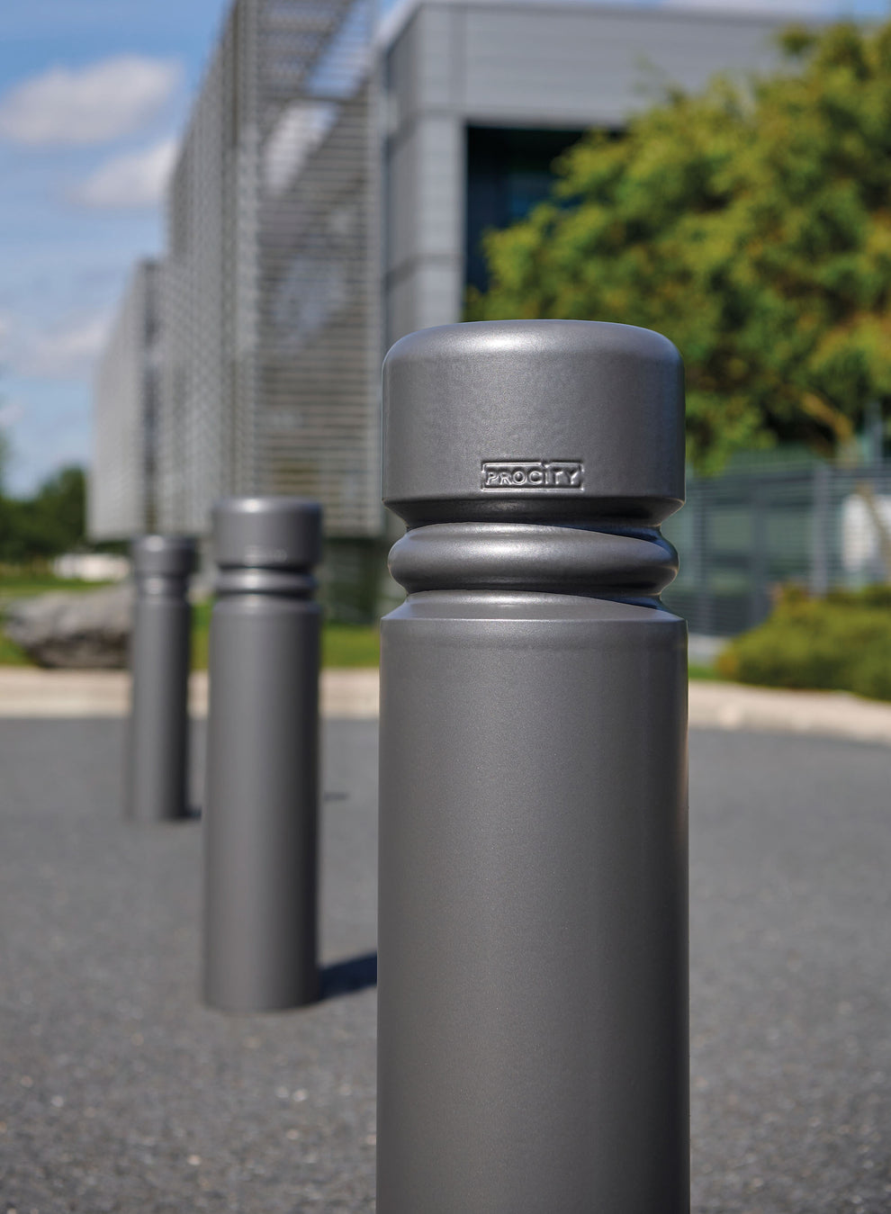 Province City Large Steel Bollard | 160mm Diameter | Heavy Duty ...